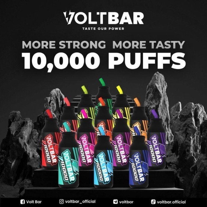 VOLTBAR 10000 PUFFS - VOLTBAR SG | VOLTBAR DISPOSABLE