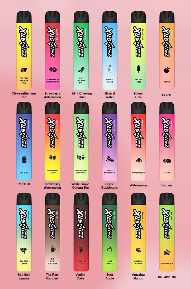 ZEUZ STICK 2500 PUFF - SGVAPE